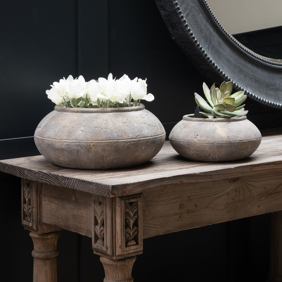 Truro Bowl Planter - 2 Sizes – Dear Grace Home Interiors