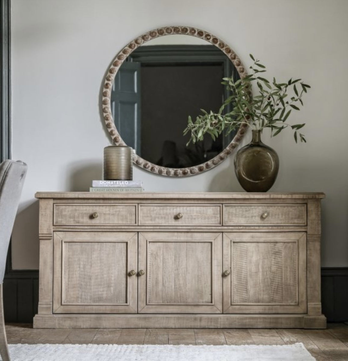 Milson Bobble Mirror - 2 Sizes – Dear Grace Home Interiors