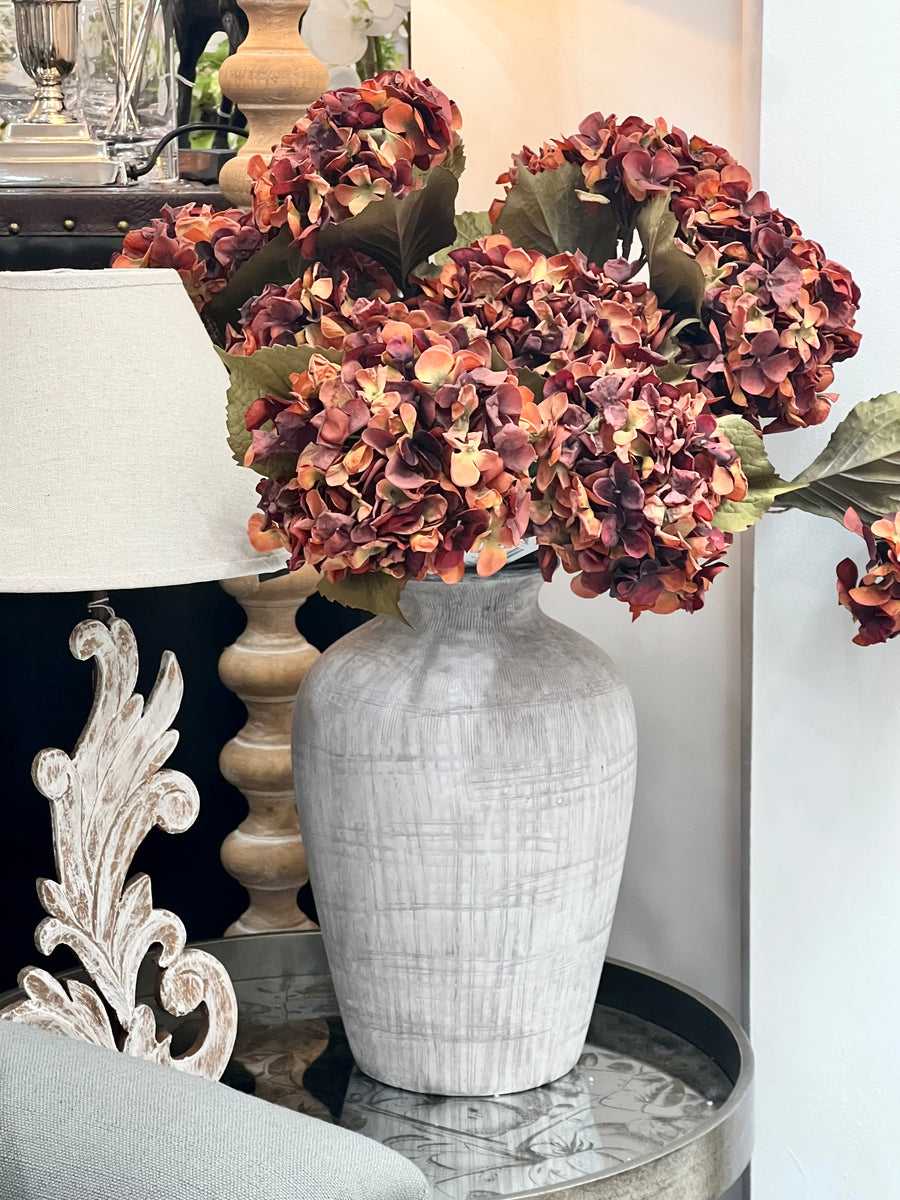 Tonal Orange Hydrangea – Dear Grace Home Interiors