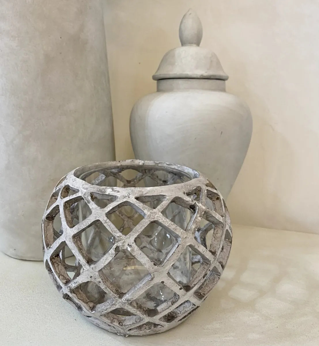 Tonbridge Lattice Hurricane - 2 Sizes – Dear Grace Home Interiors