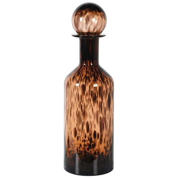 Glass Tortoise Shell Bottle - 3 Sizes – Dear Grace Home Interiors